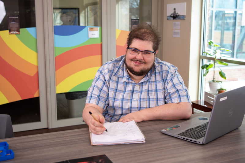 How Garrett Denning Found His Path – News Center